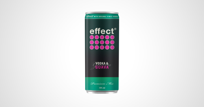 effect® mit neuem Ready-to-Drink: Vodka & Guava