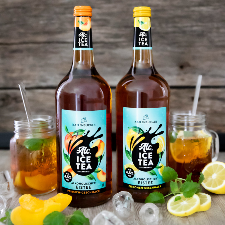 Alc. ICE TEA – Alkoholischer Eistee mit Fruchtwein versetzt