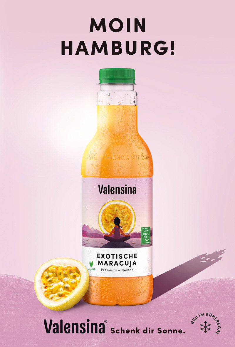 Valensina mit Out-of-Home-Kampagne in deutschen Metropolen