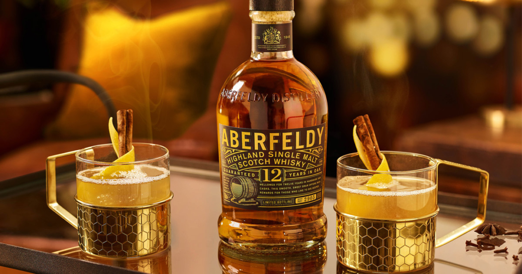 Golden Hot Toddy – Festtags-Rezept von ABERFELDY Single Malt Scotch Whisky