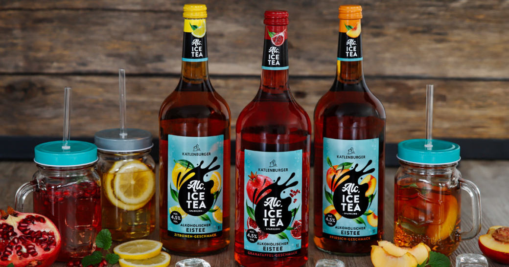 KATLENBURGER erweitert Alc. ICE TEA Range
