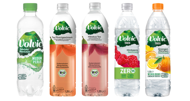 Bereit für den Frühling: Volvic präsentiert neue Sorten