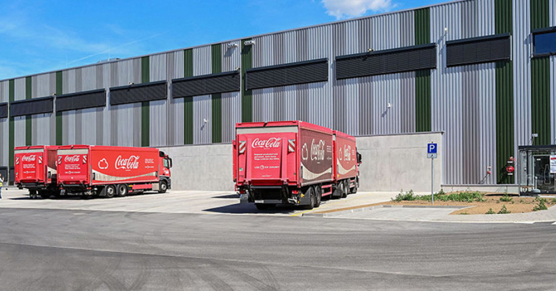 Neuer Logistikstandort von Coca-Cola in Mörfelden-Walldorf geht in Betrieb