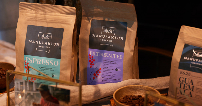 Für Augen, Nase und Gaumen: Der neue Manufaktur Kaffee von Melitta