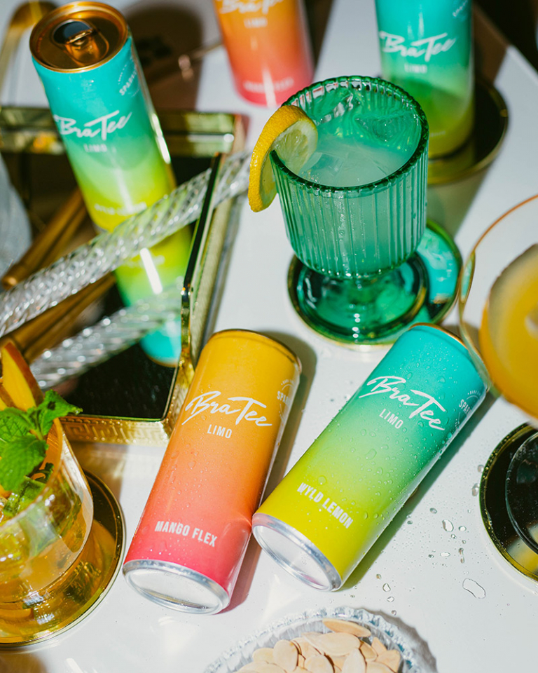 Exklusiv für die Gastronomie: BraTee Limo in der Dose