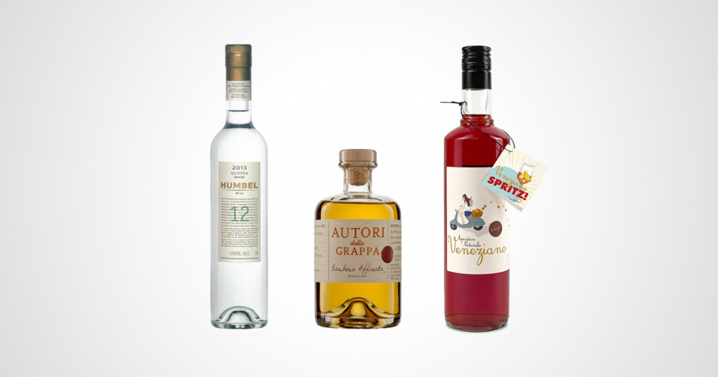 Dschinn: Biobrände von Humbel und Biospirituosen aus aller Welt