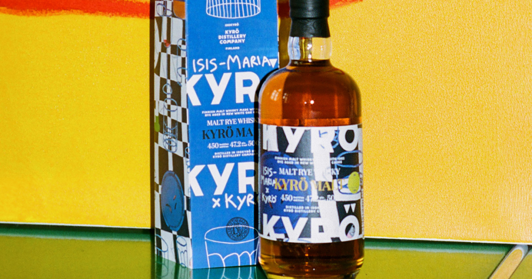Kyrö und Künstlerin Isis-Maria Niedecken präsentieren limitierte Whisky ...