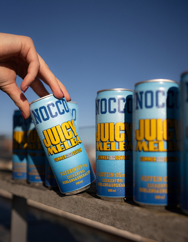 Sommerliche News: NOCCO launcht die Summer Edition 2023 Juicy Melba