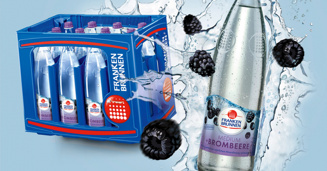 FRANKEN BRUNNEN erweitert Mineralwasser-Plus-Sortiment