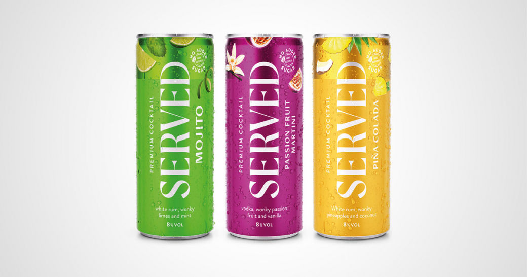 Ellie Goulding's SERVED Launches Cocktails in a Can - About Drinks