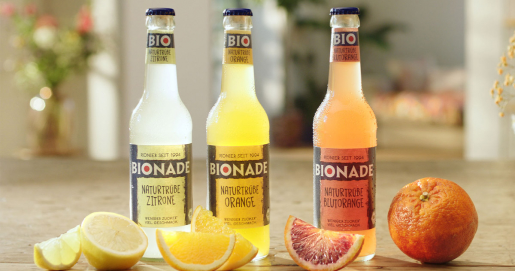 BIONADE erweitert Portfolio um die neue Sorte Naturtrübe Blutorange