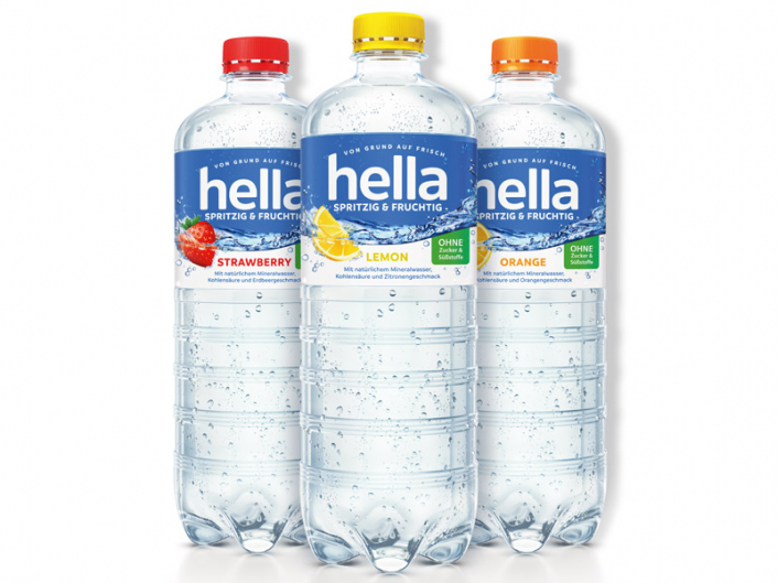 Design-Relaunch bei hella Mineralbrunnen