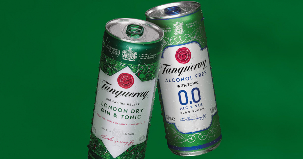DIAGEO launcht Tanqueray & Tonic als Premix