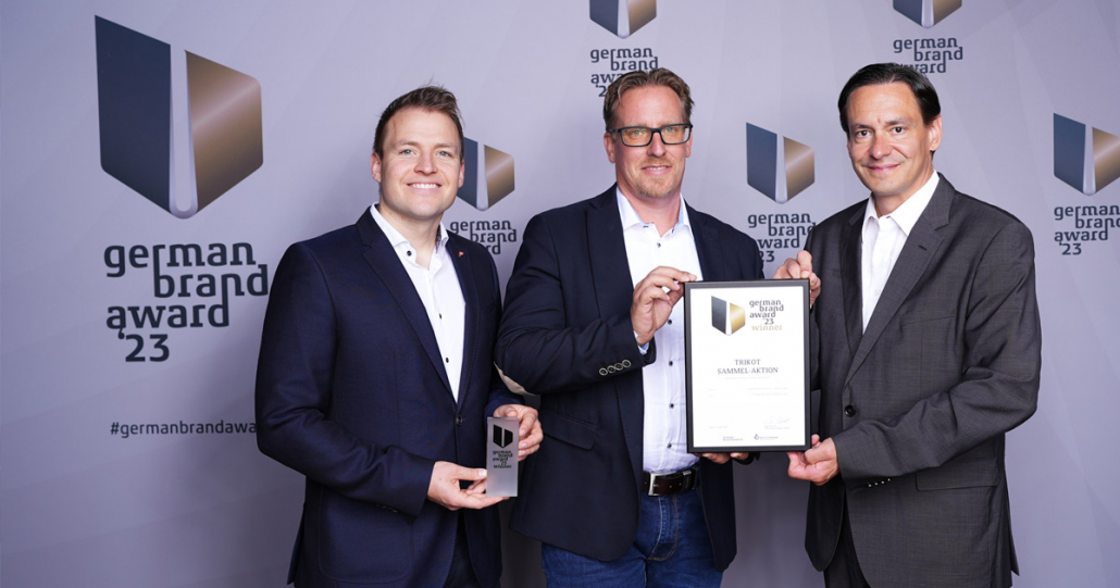 FRANKEN BRUNNEN gewinnt German Brand Award 2023