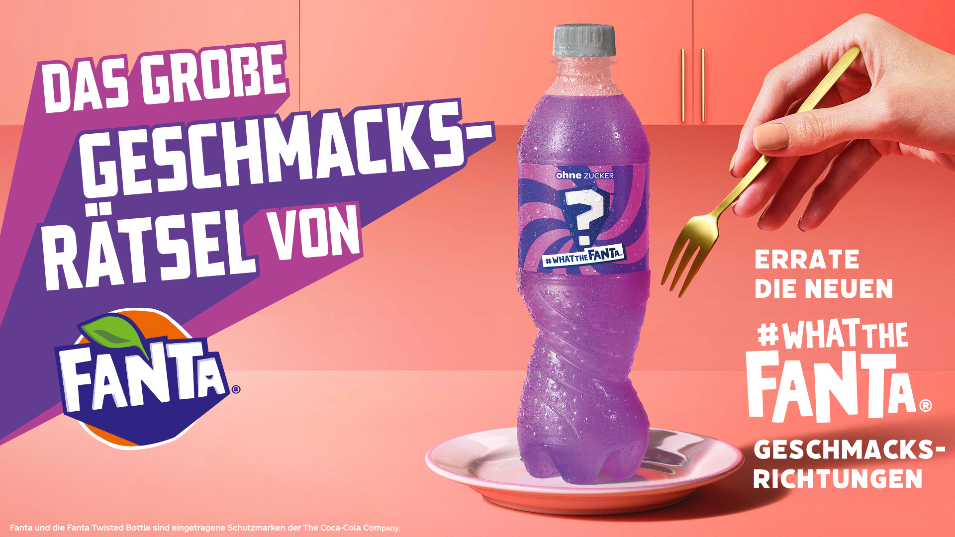 WhatTheFanta präsentiert neue geheimnisvolle Geschmacksrichtungen