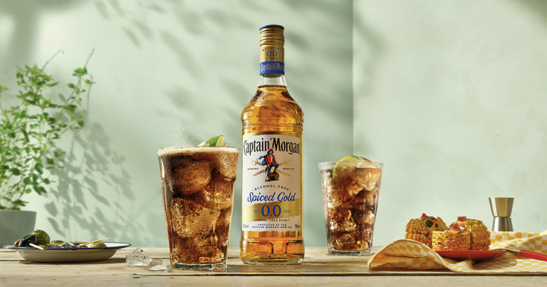 Captain Morgan introducing Captain Morgan Spiced Gold 0.0% - About Drinks