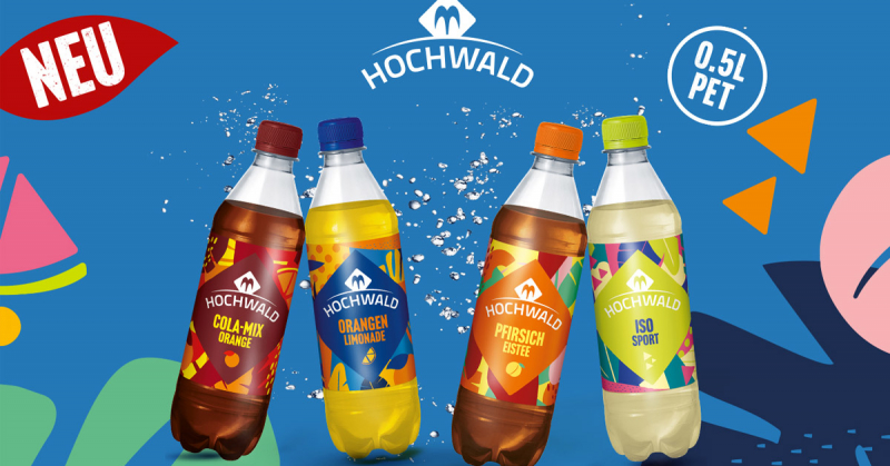 Hochwald Sprudel präsentiert die neuen Hochwald Classics im 0,5 L-To-Go ...