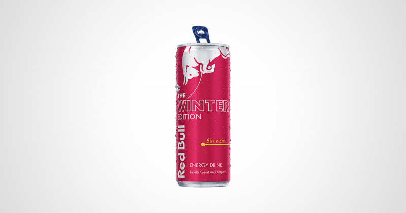 Red Bull® stellt die neue Red Bull Winter Edition Birne-Zimt vor