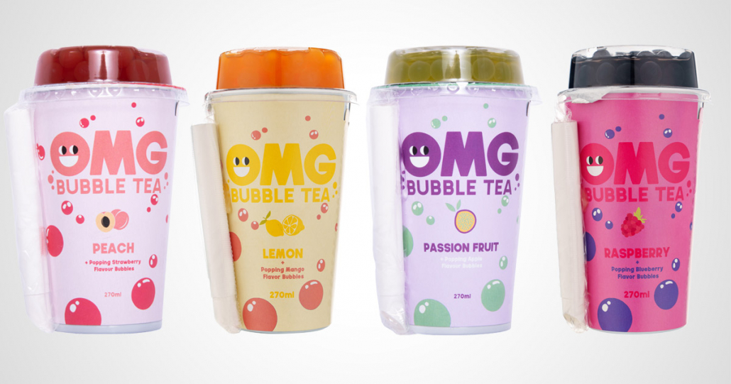 Gen Z Lovebrand: Columbus Drinks bringt OMG Bubble Tea ins Getränkeregal