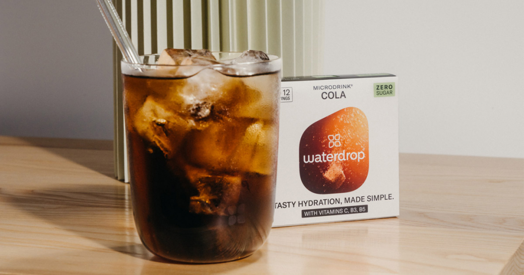 waterdrop® launcht die zuckerfreie, limitierte Sorte COLA