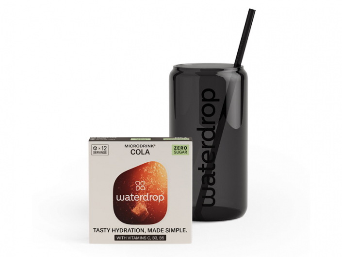 waterdrop® launcht die zuckerfreie, limitierte Sorte COLA