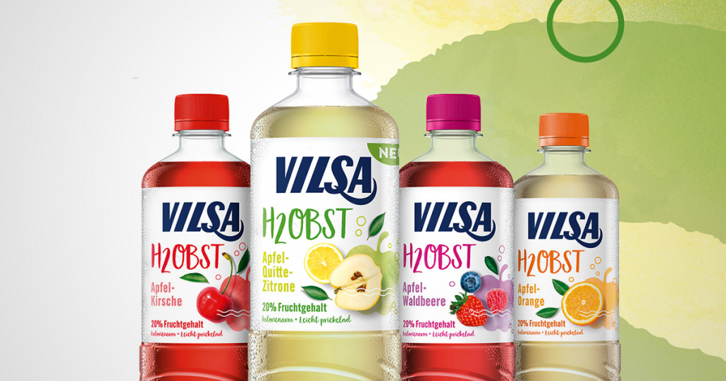 VILSA ergänzt die H2Obst-Range um die überraschend fruchtige Sorte ...