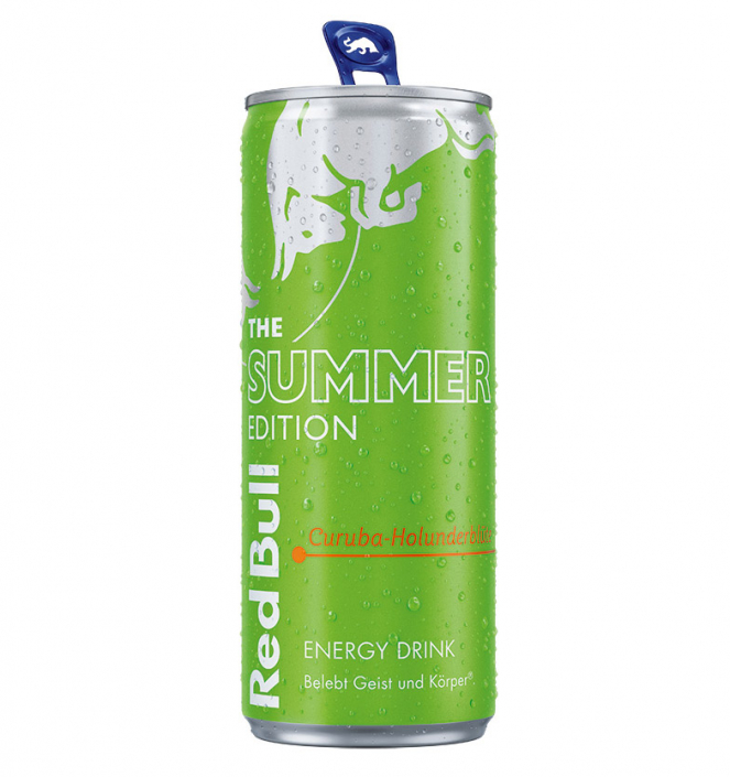 Red Bull präsentiert die neue Summer Edition Curuba-Holunderblüte