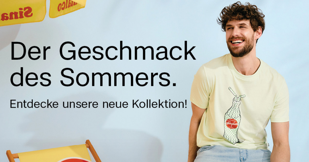 Sinalco goes Fashion: Kooperation mit s.Oliver lässt Sinalco-Herzen ...