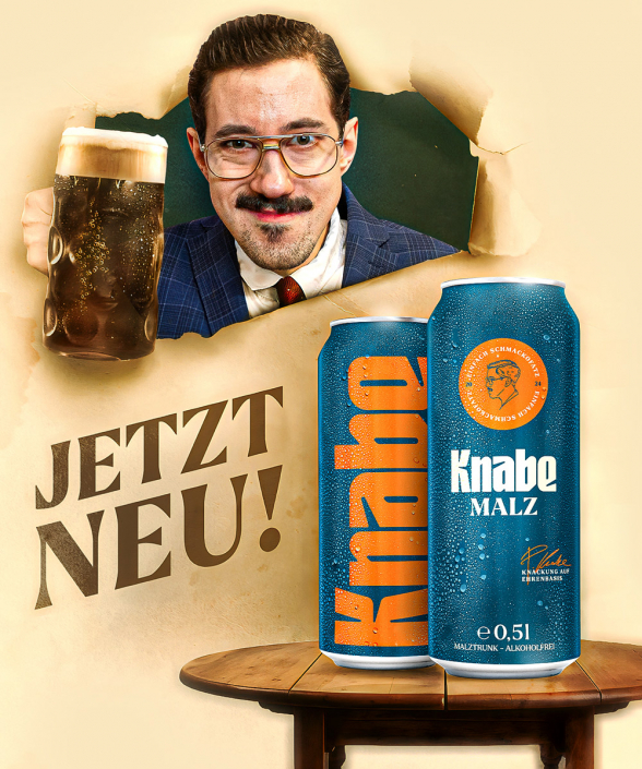 Malztrunk in Kooperation mit Krombacher: Maximilian Knabe alias ...