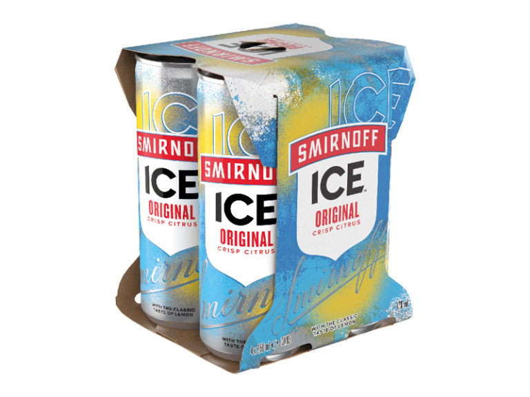 Smirnoff Ice: Neu designter Mix jetzt im attraktiven 4er-Pack erhältlich