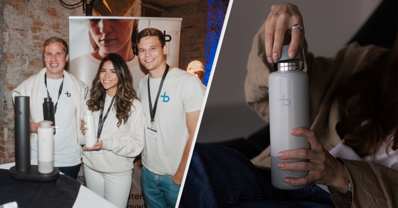 bottleplus: Gründer-Team über den ersten mobilen Wassersprudler