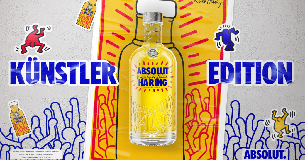 Absolut Vodka präsentiert Keith Haring Edition