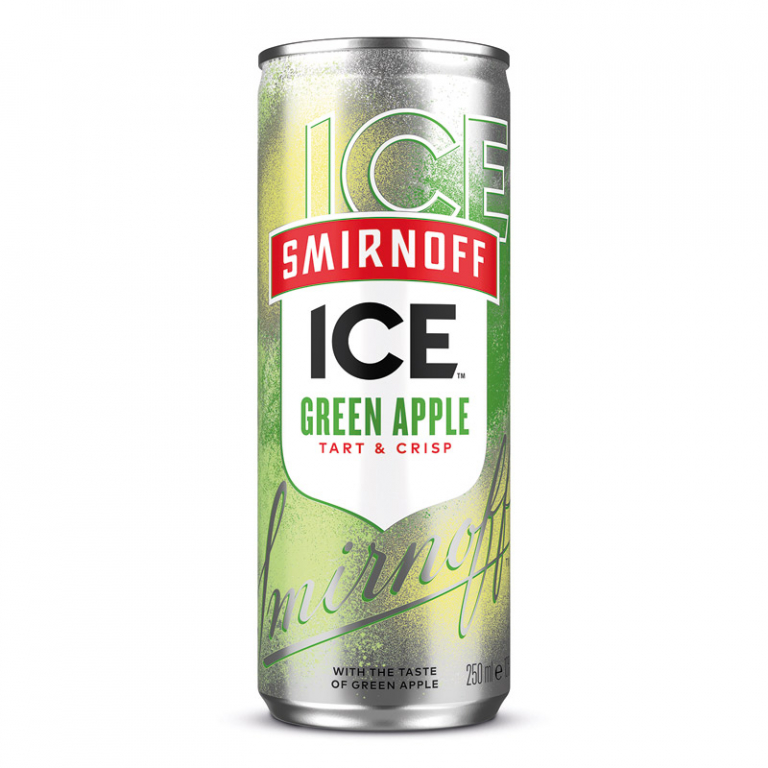 Diageo erweitert RTD-Portfolio mit Smirnoff Ice Green Apple